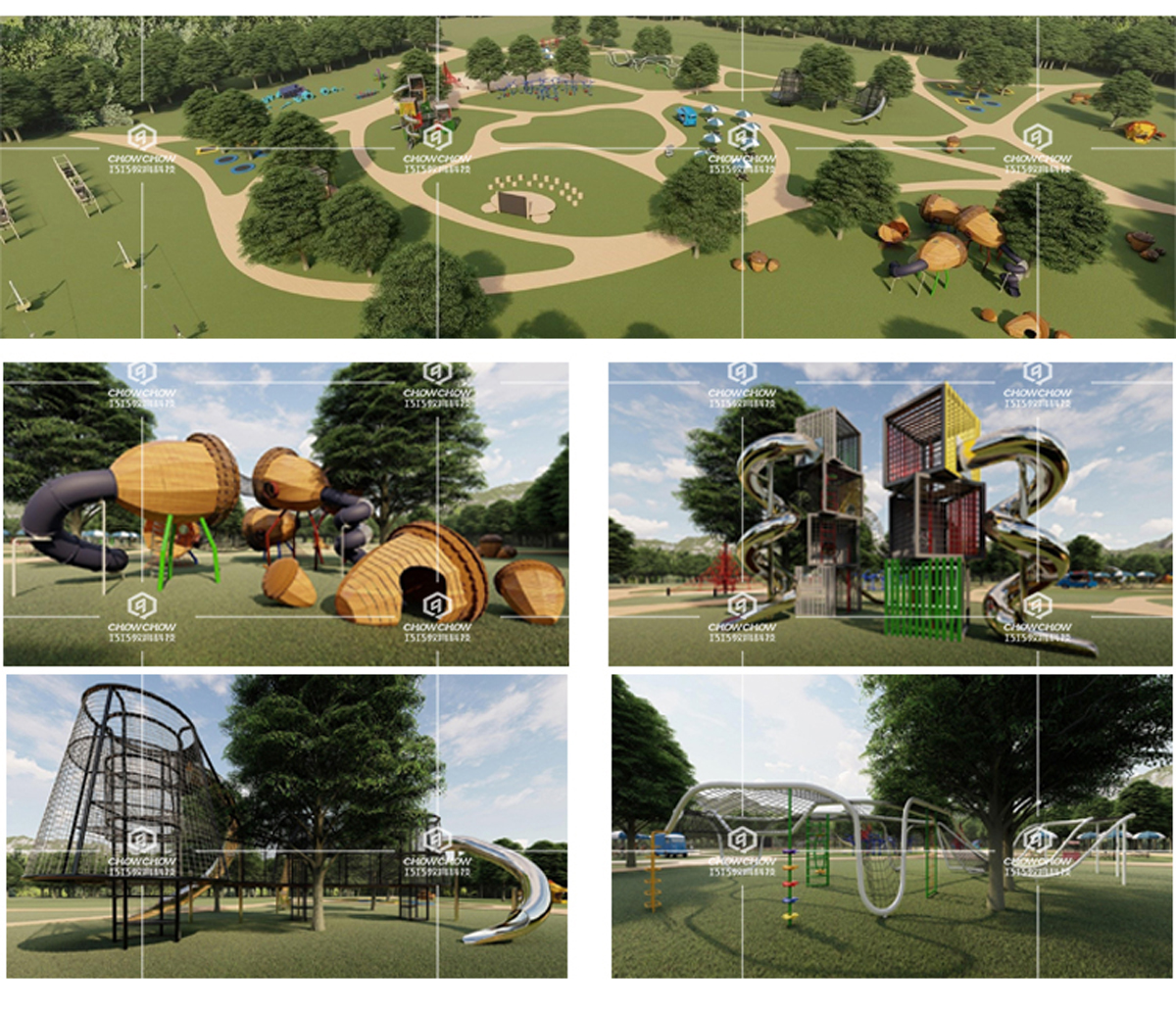 Resort Park - Outdoor Playground Equipment Supplier
